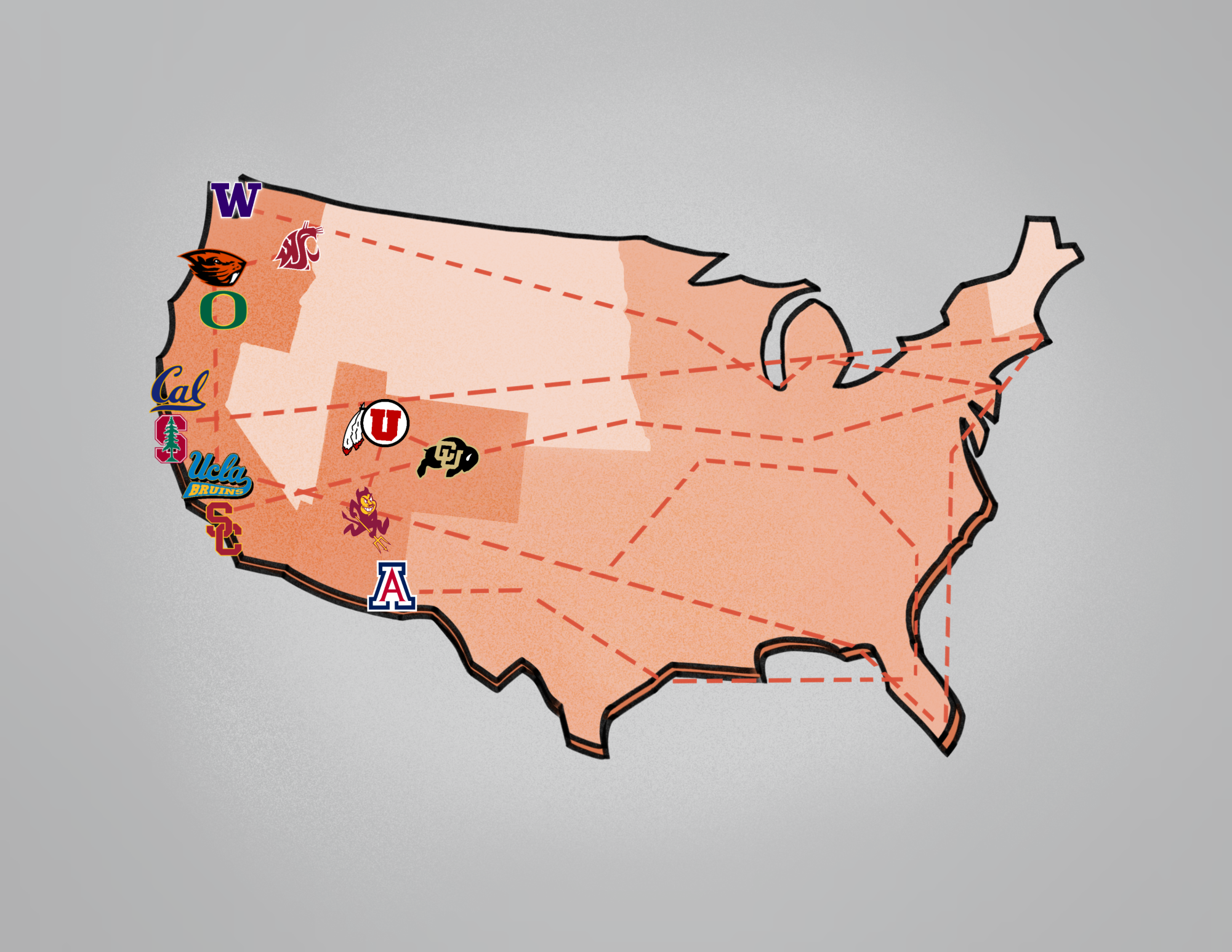 The breakup of the PAC-12: Where did all the schools end up? – The ...